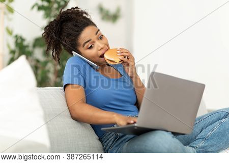 Overeating. African Image & Photo (Free Trial) | Bigstock