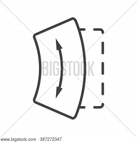 Screen Bend Icon. Vector & Photo (Free Trial) | Bigstock
