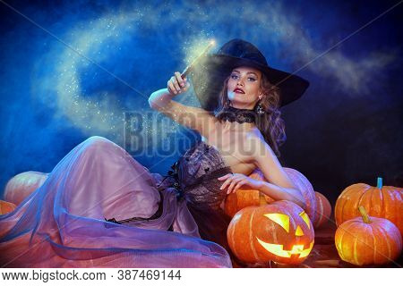 Enchanting Lady Witch Image & Photo (Free Trial) | Bigstock