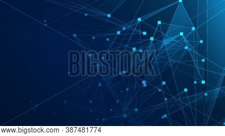 Abstract Blue Polygon Image & Photo (Free Trial) | Bigstock