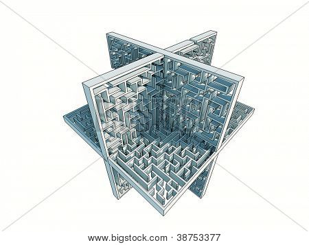 3d Maze Concept Image & Photo (Free Trial) | Bigstock