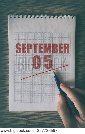 September 5th. Day 5 Image & Photo (Free Trial) | Bigstock
