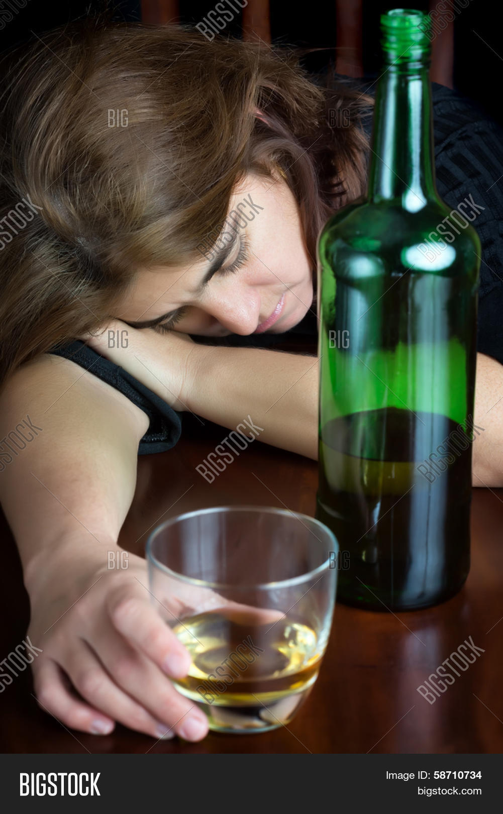 Dramatic Image Drunk Image & Photo (Free Trial) | Bigstock