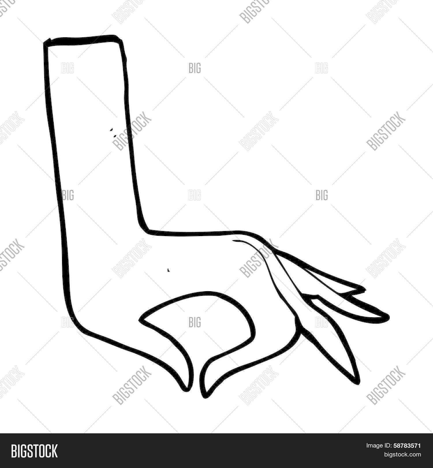 Cartoon Hand Symbol Image & Photo (Free Trial) | Bigstock