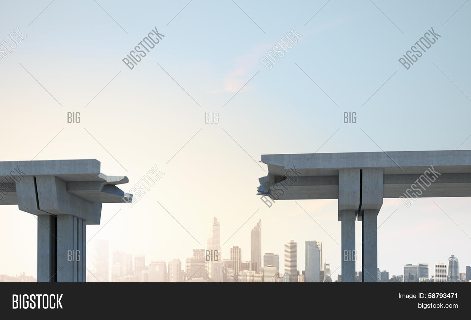 Gap Concrete Bridge Ad Image & Photo (Free Trial) | Bigstock