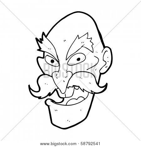 Cartoon Evil Old Man Image & Photo (Free Trial) | Bigstock