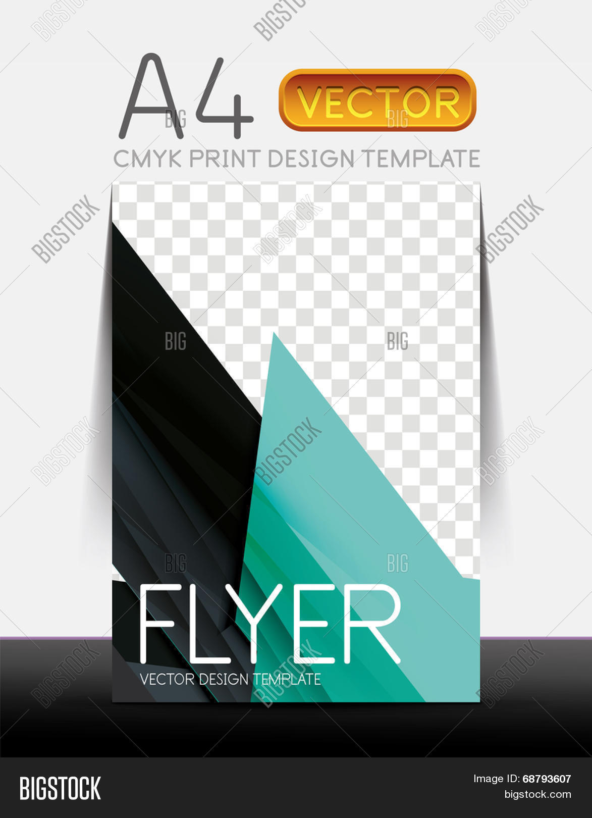 Abstract Modern Flyer Vector & Photo (Free Trial) | Bigstock