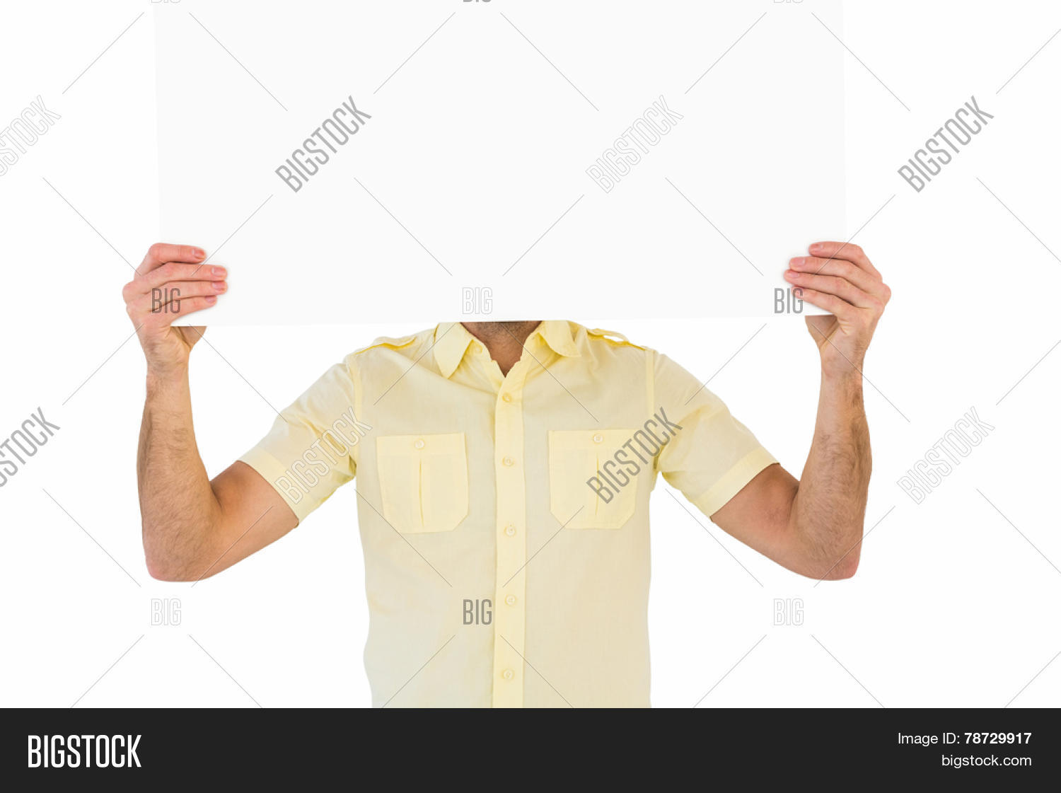 Man Holding Card Front Image & Photo (Free Trial) | Bigstock