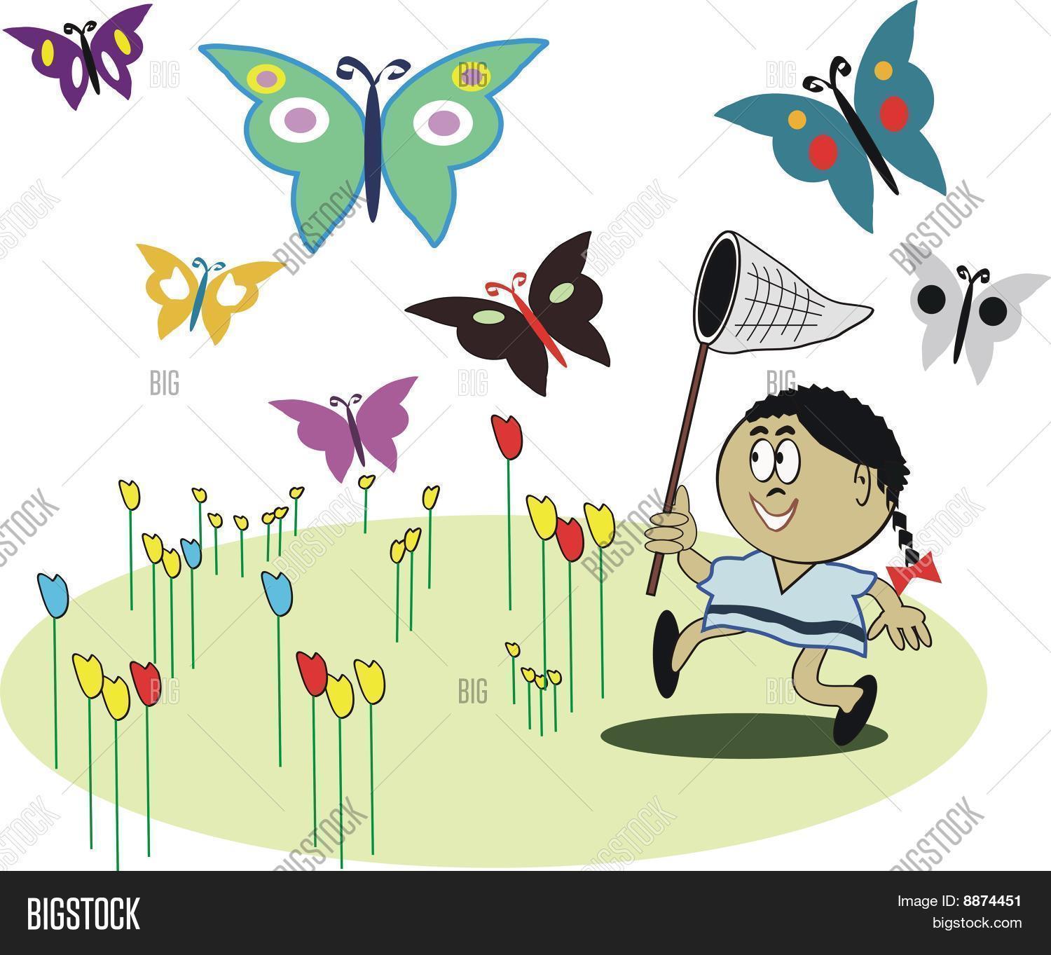 Butterfly Cartoon Vector & Photo (Free Trial) | Bigstock