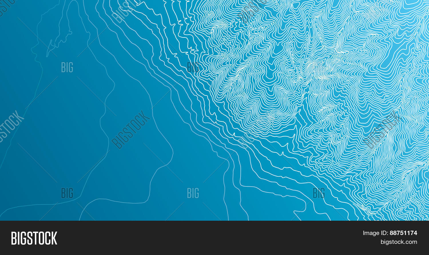 Topographic Map Vector & Photo (Free Trial) | Bigstock