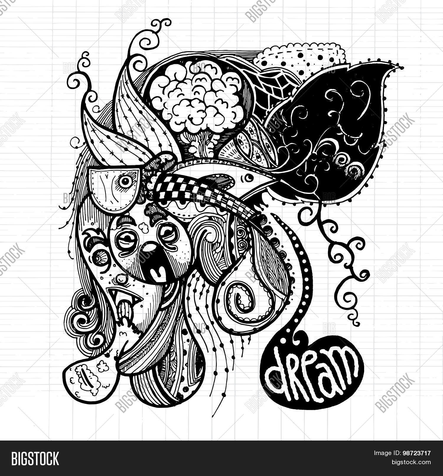 Nightmare Dream Drawing