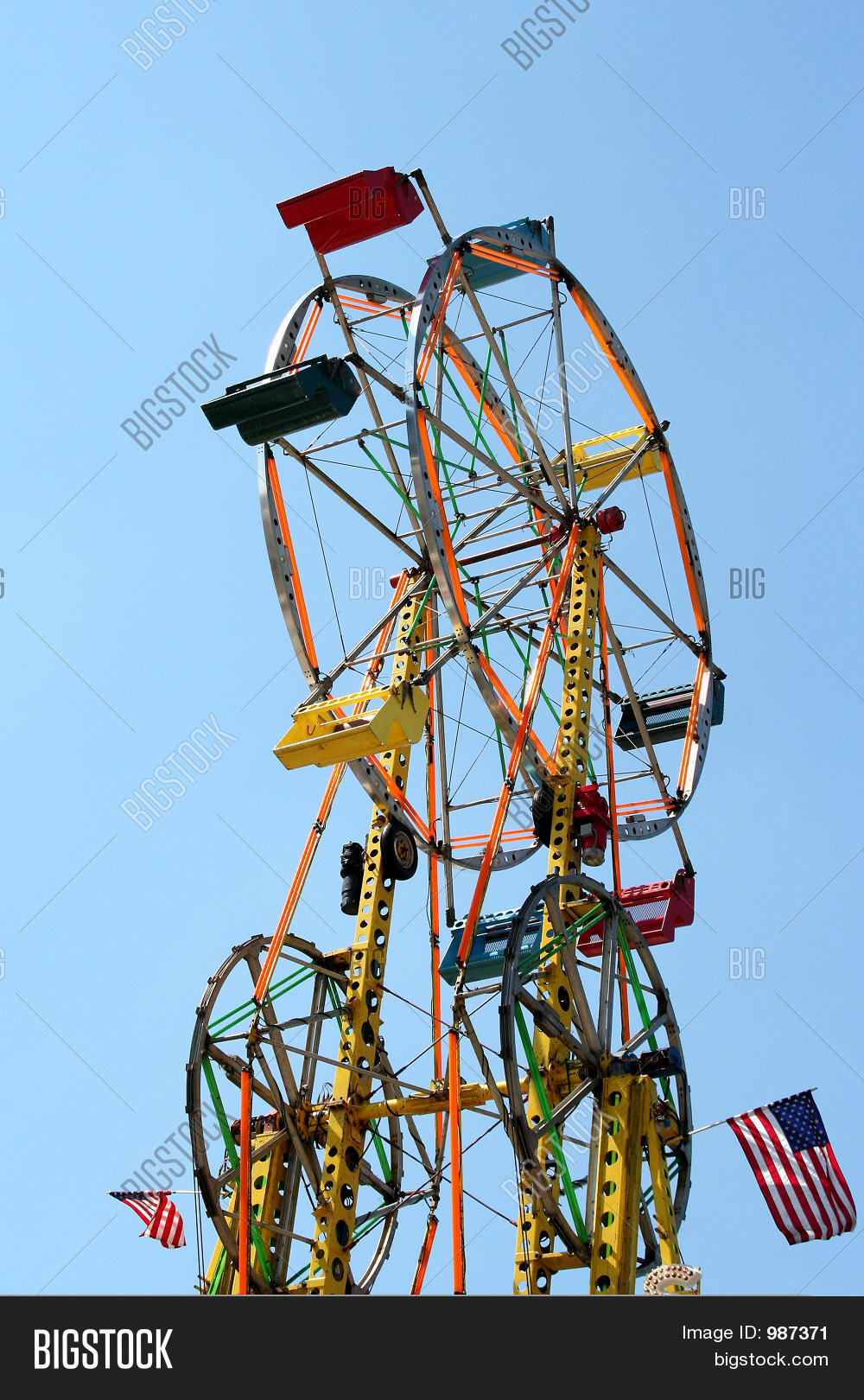 Double Ferris Wheel Image & Photo (Free Trial) | Bigstock