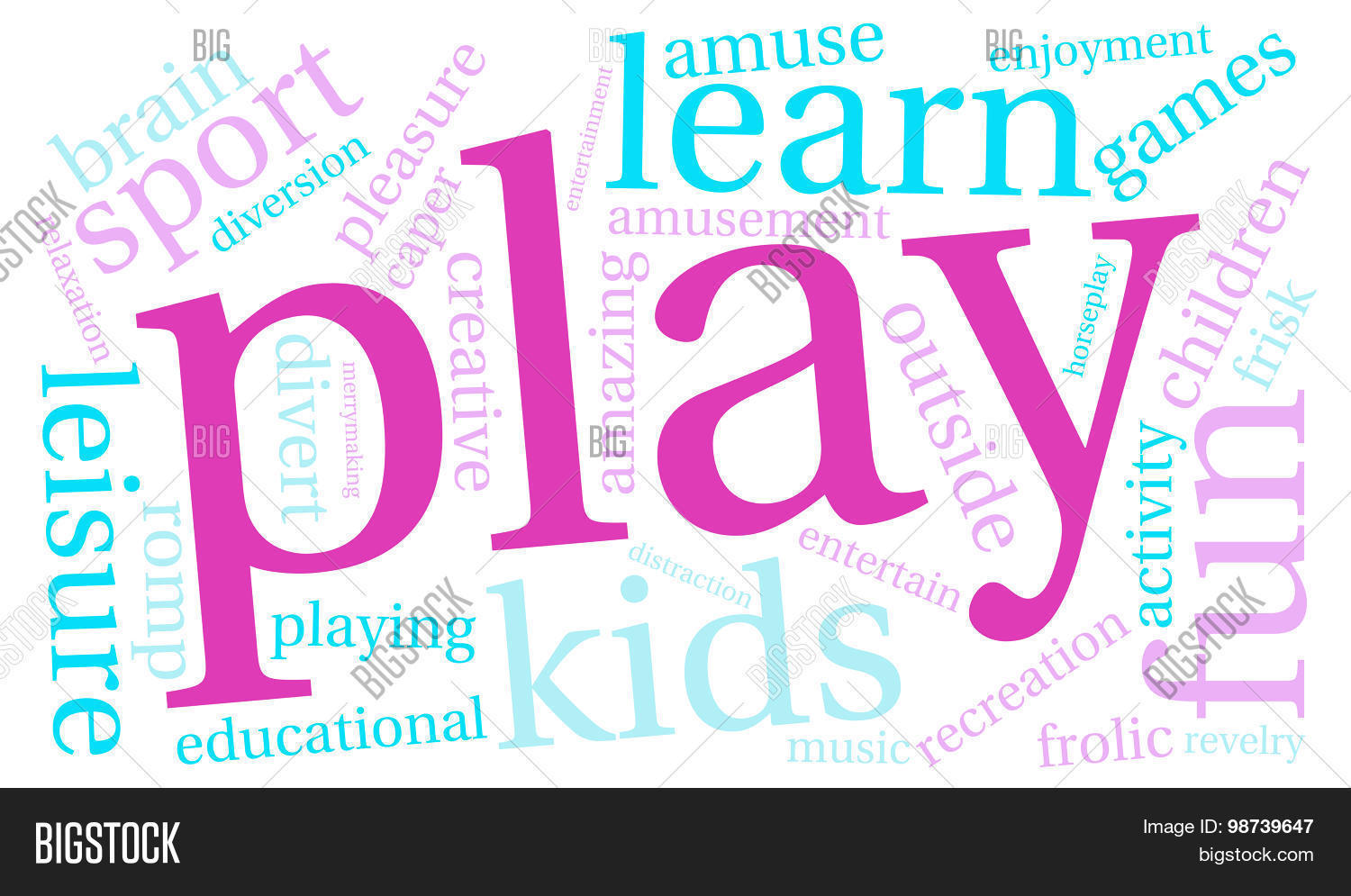 Play Word Cloud Image & Photo (Free Trial) | Bigstock