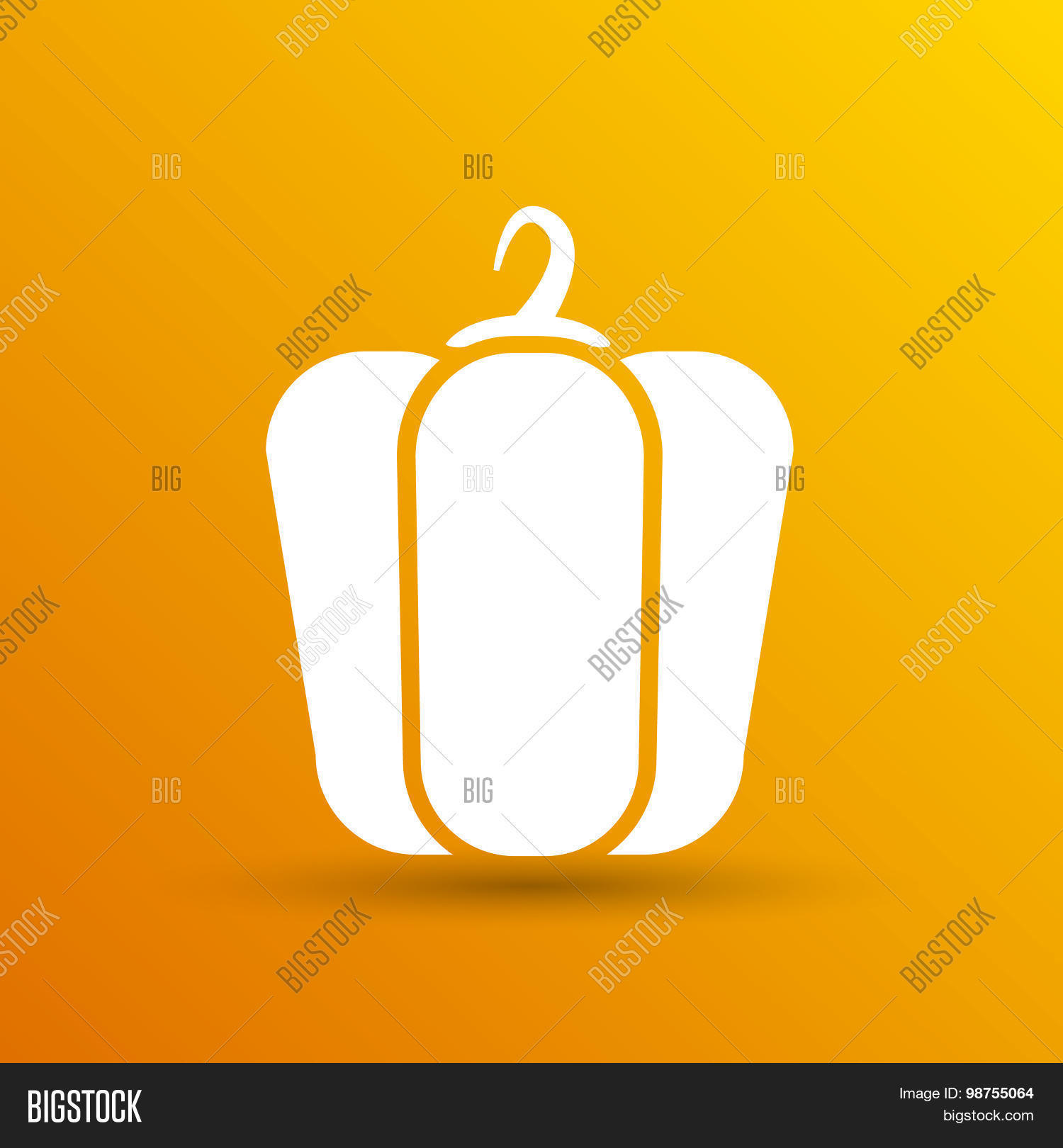 Pepper Logo Bell Vector & Photo (Free Trial) | Bigstock