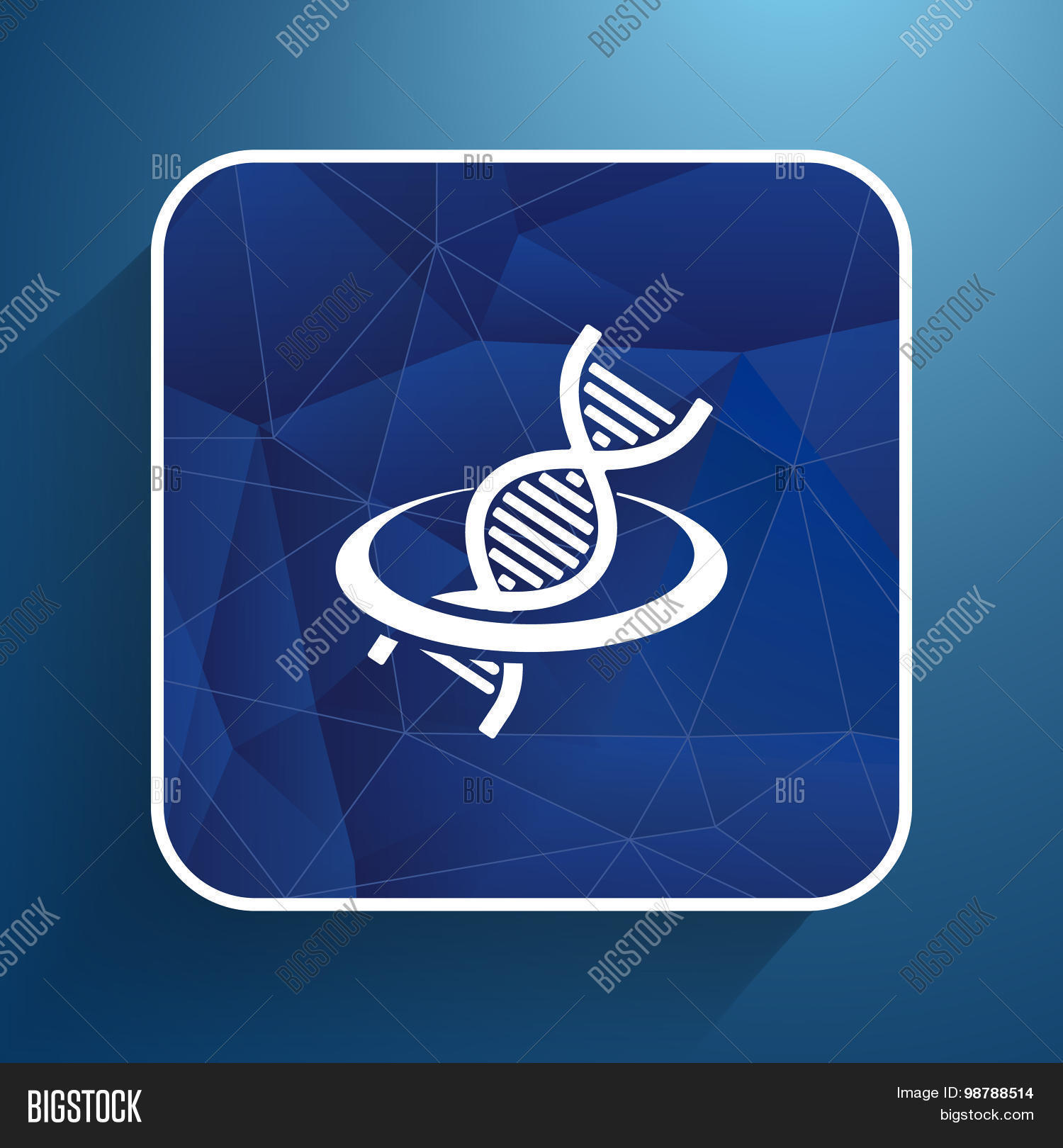 Vector DNA Icon Life Vector & Photo (Free Trial) | Bigstock