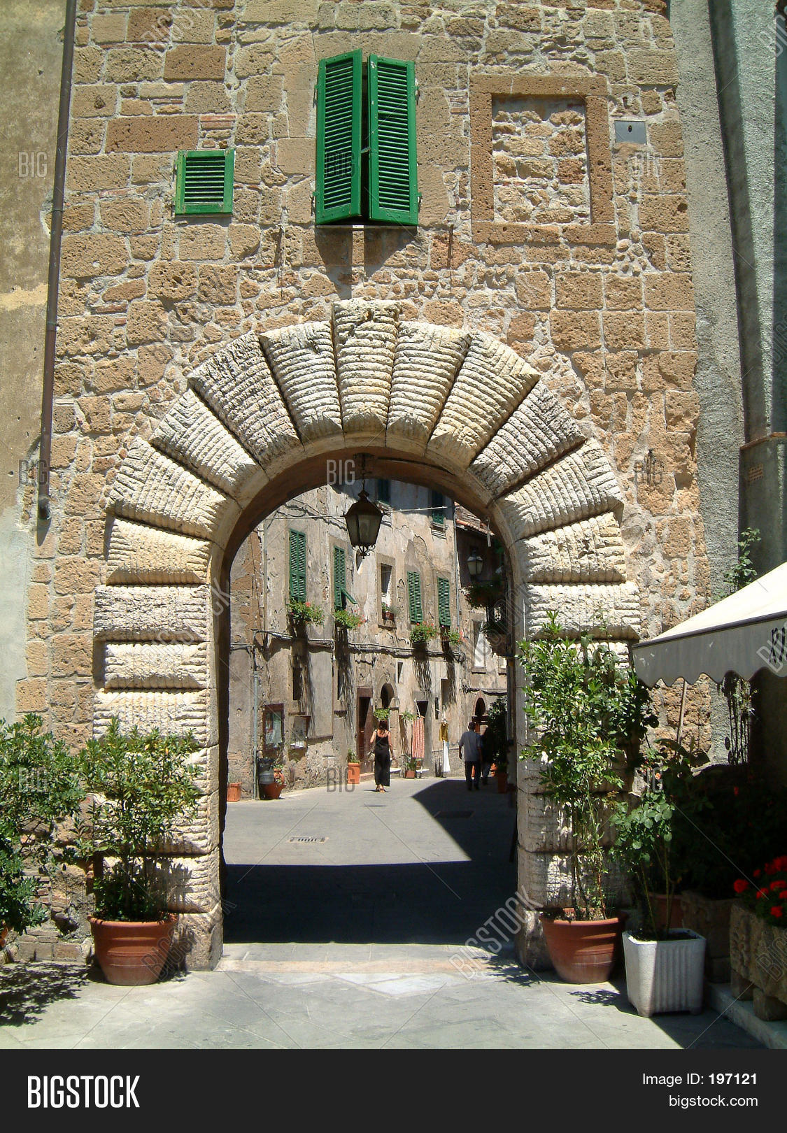 Tuscan Archway Image & Photo (Free Trial) | Bigstock