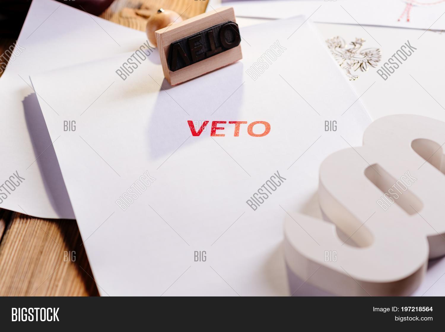 Law Act Red Veto Stamp Image & Photo (Free Trial) | Bigstock