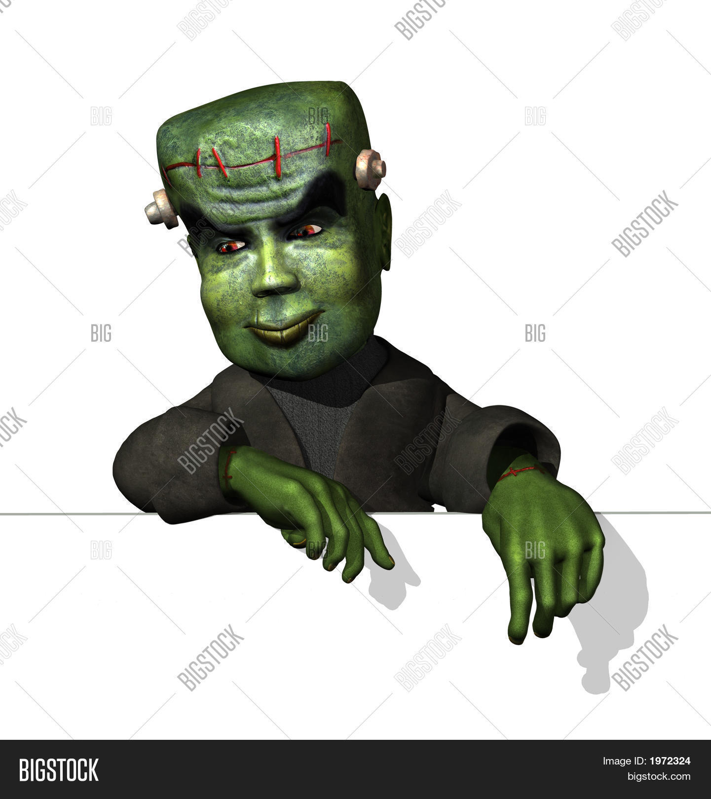 Cartoon Frankenstein Image & Photo (Free Trial) | Bigstock