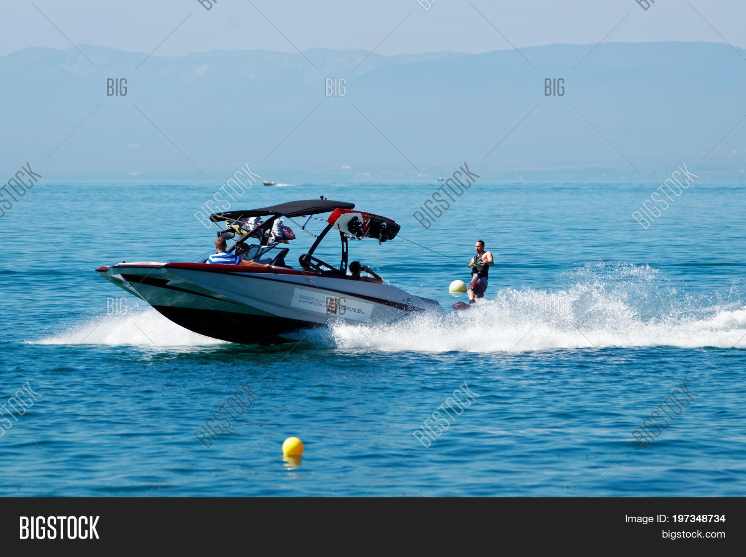 Motorboat People Image & Photo (Free Trial) | Bigstock
