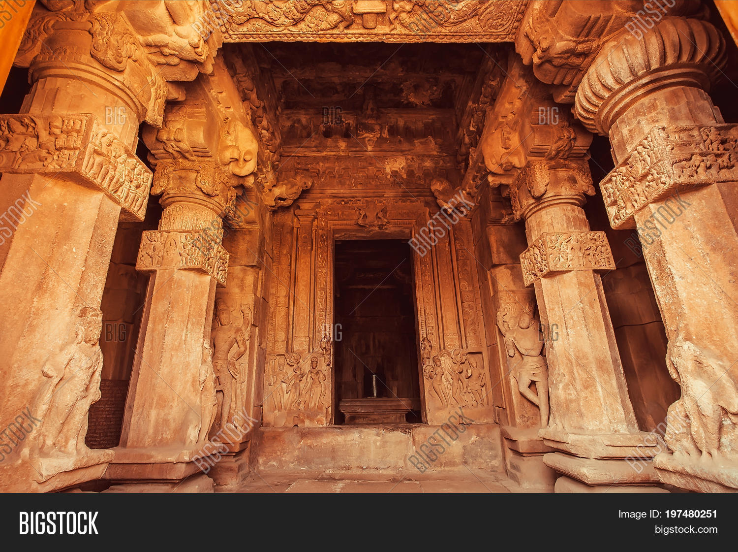 Cave Hall Carved Image & Photo (Free Trial) | Bigstock