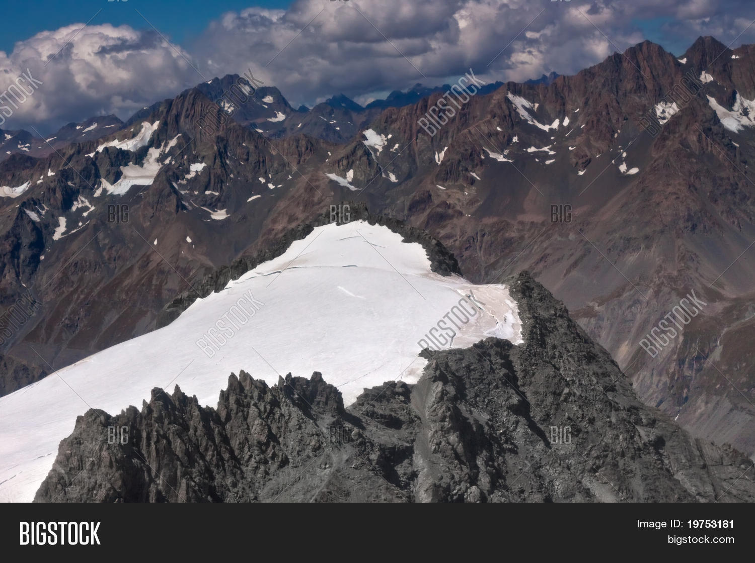 Mount Cook Peak Aerial Image & Photo (Free Trial) | Bigstock