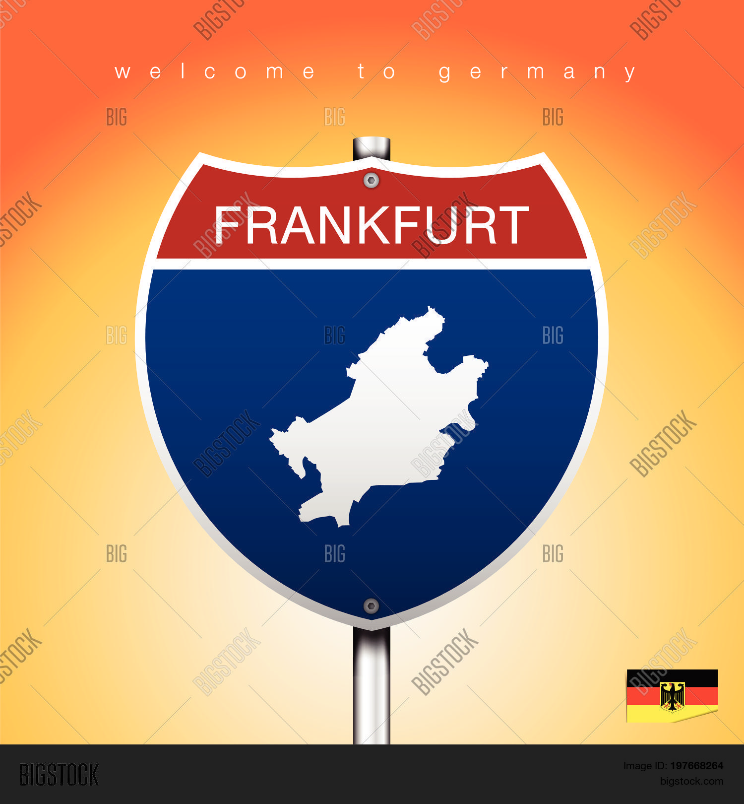 Sign Road America Vector & Photo (Free Trial) | Bigstock