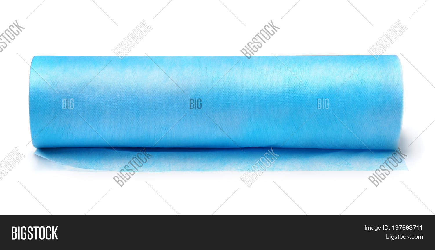 Roll Blue Nonwoven Image & Photo (Free Trial) | Bigstock