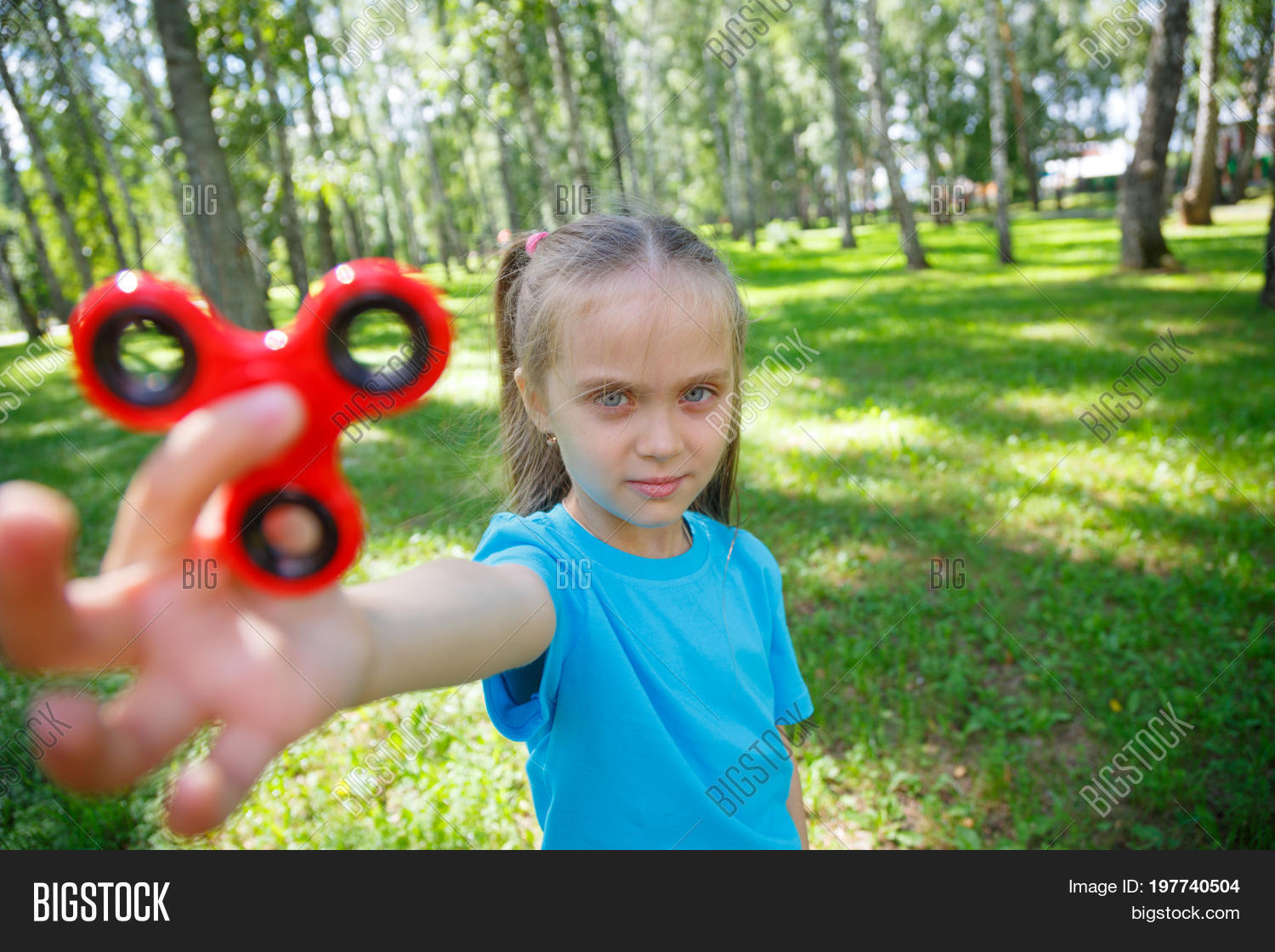 Little Girl Spinner Image & Photo (Free Trial) | Bigstock