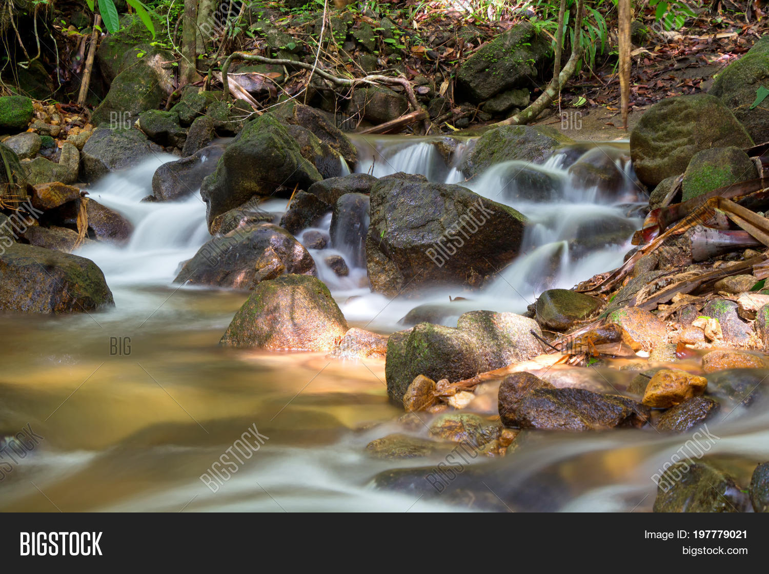Cascade Water Falling Image & Photo (Free Trial) | Bigstock