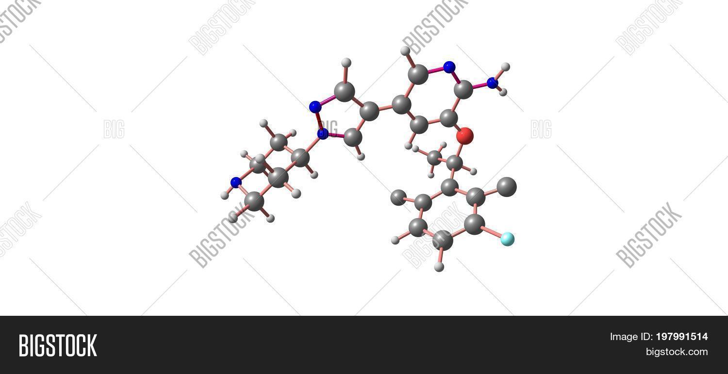 Crizotinib Molecular Image & Photo (Free Trial) | Bigstock