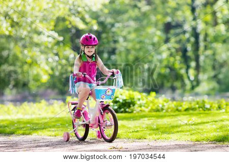 Child Riding Bike. Kid Image & Photo (Free Trial) | Bigstock