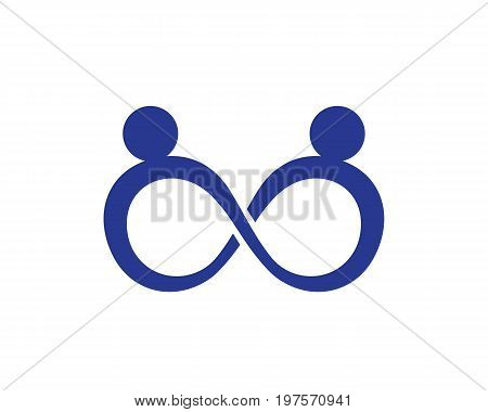 Infinity People Logo Vector & Photo (Free Trial) | Bigstock
