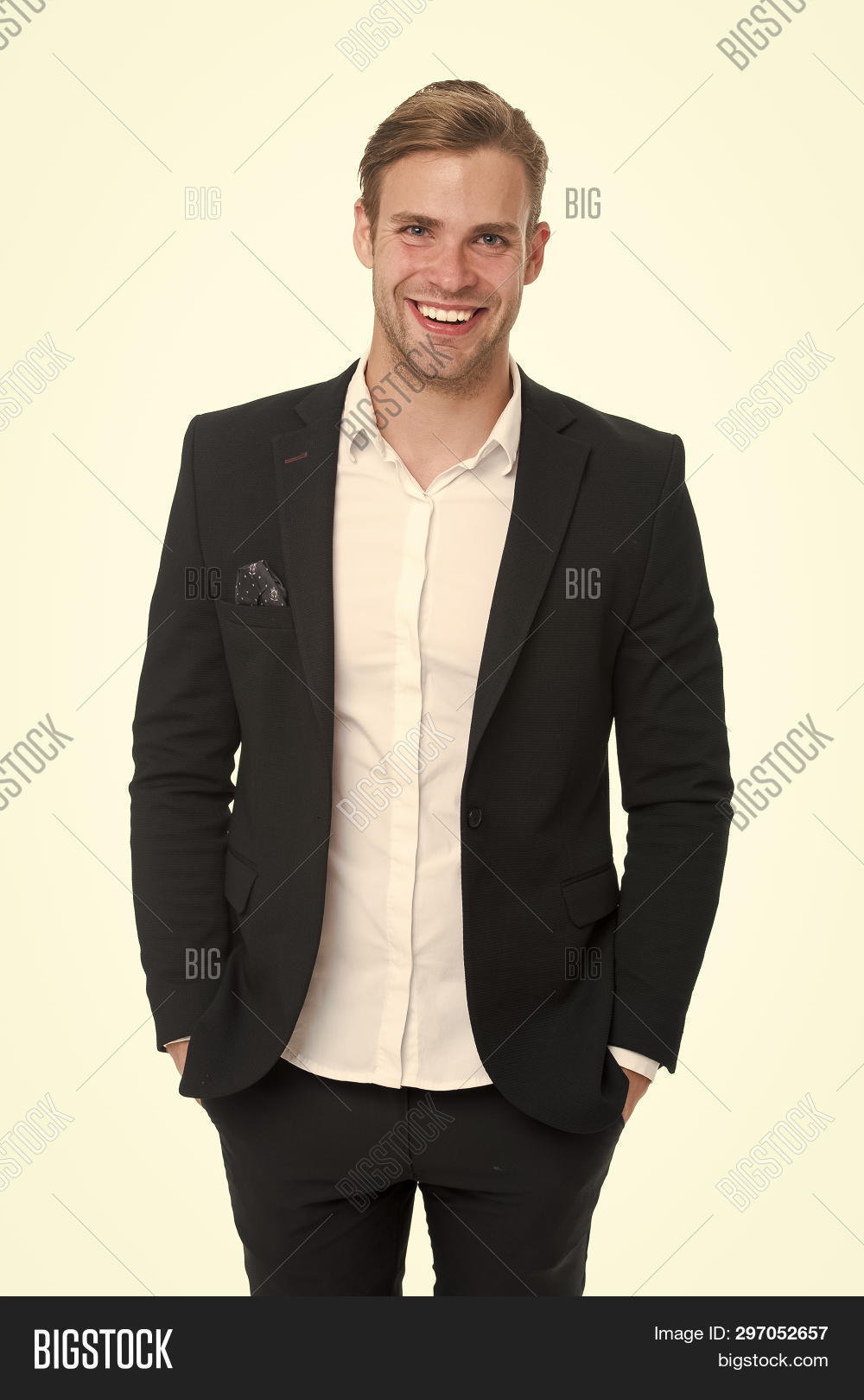 Man Happy Well Groomed Image & Photo (Free Trial) | Bigstock