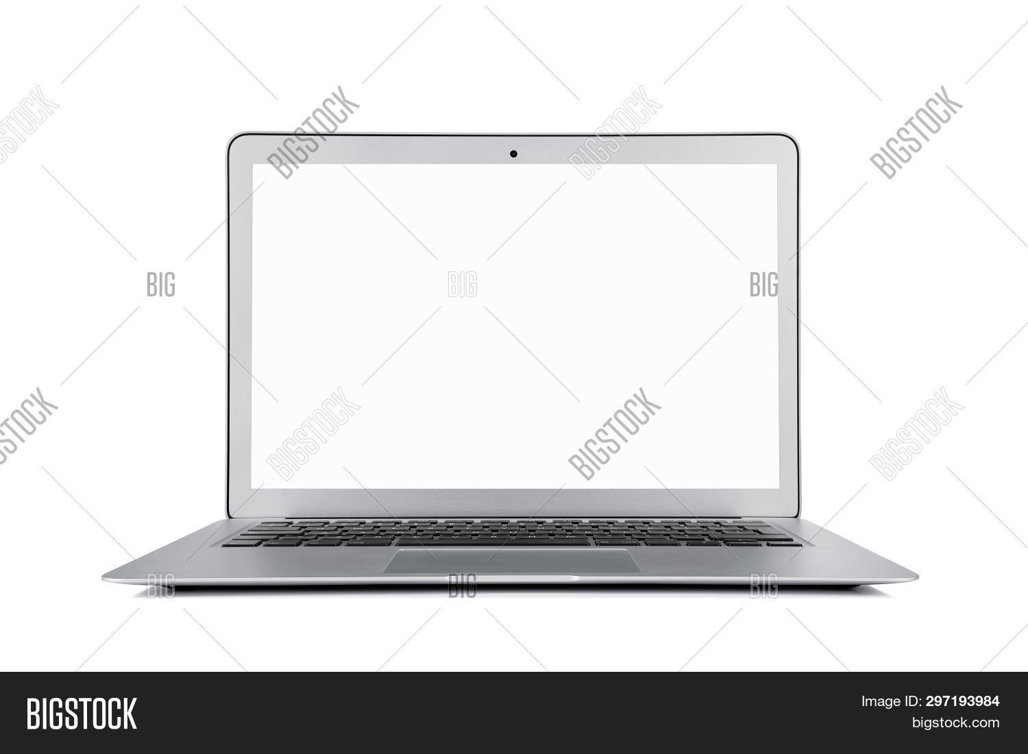 Blank Modern Laptop Image & Photo (Free Trial) | Bigstock
