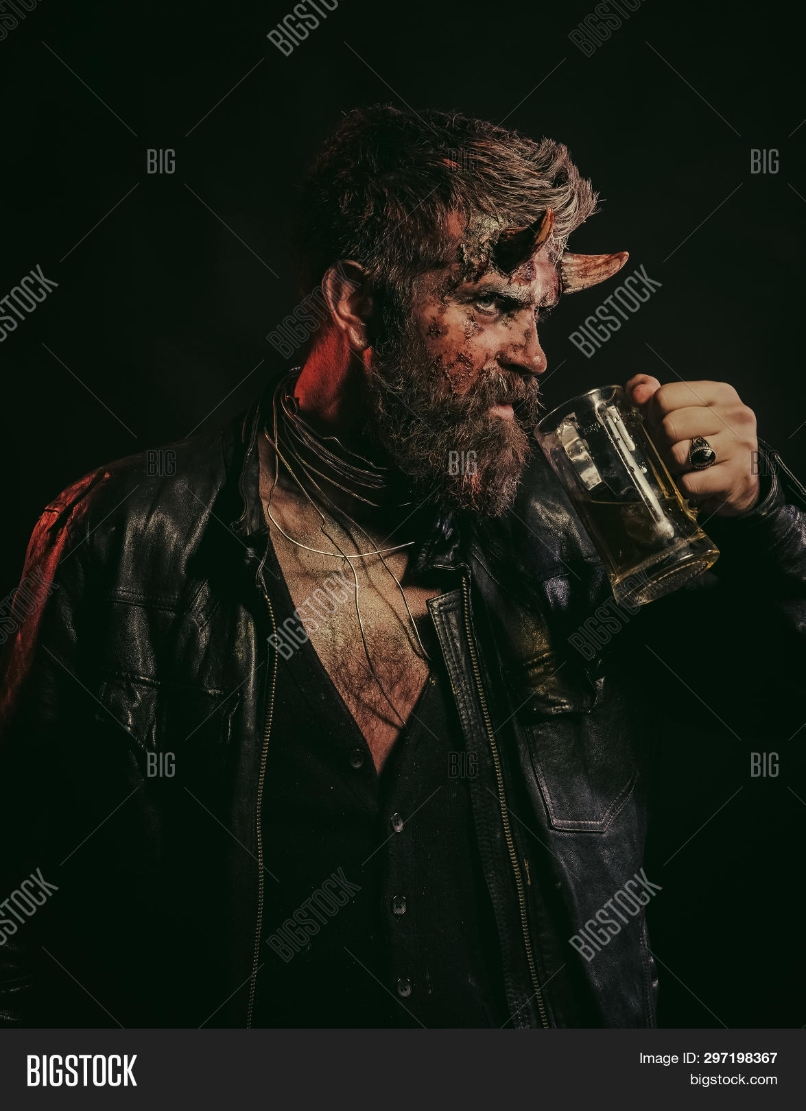 Halloween Man Demon Image & Photo (Free Trial) | Bigstock