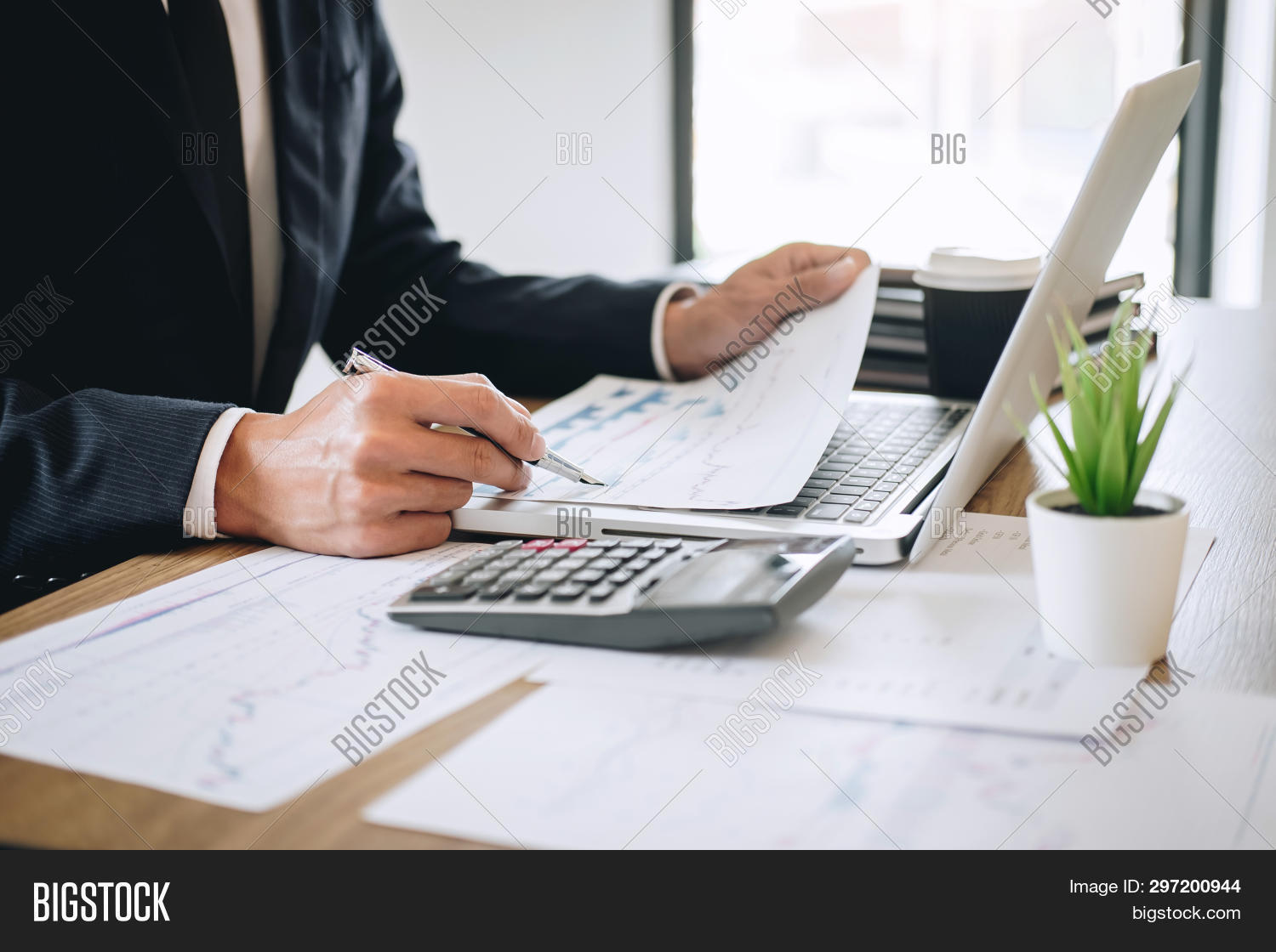 Businessman Accountant Image & Photo (Free Trial) | Bigstock