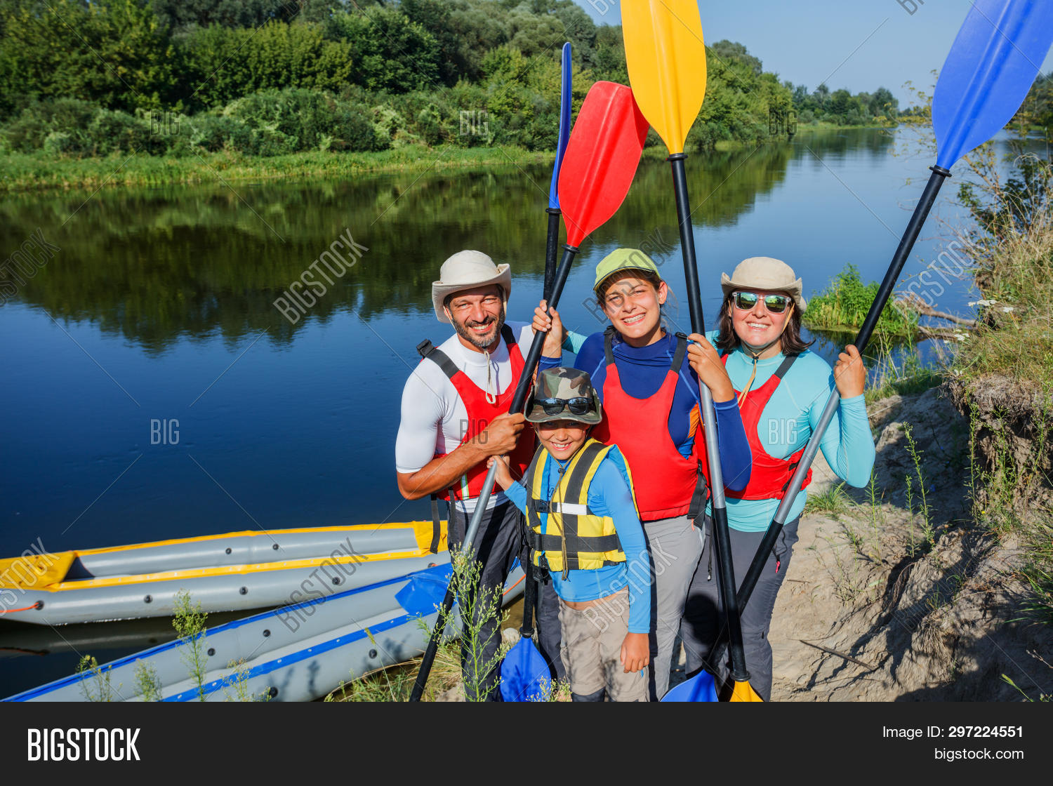 Happy Family Two Kids Image & Photo (Free Trial) | Bigstock