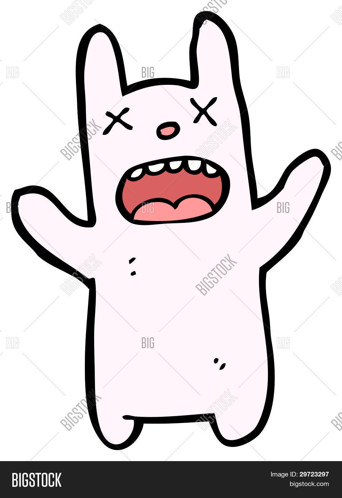 Dead Rabbit Cartoon Image & Photo (Free Trial) | Bigstock