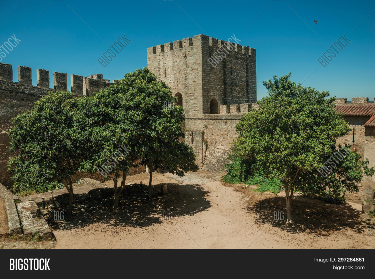 Stone Walls Tower Image & Photo (Free Trial) | Bigstock