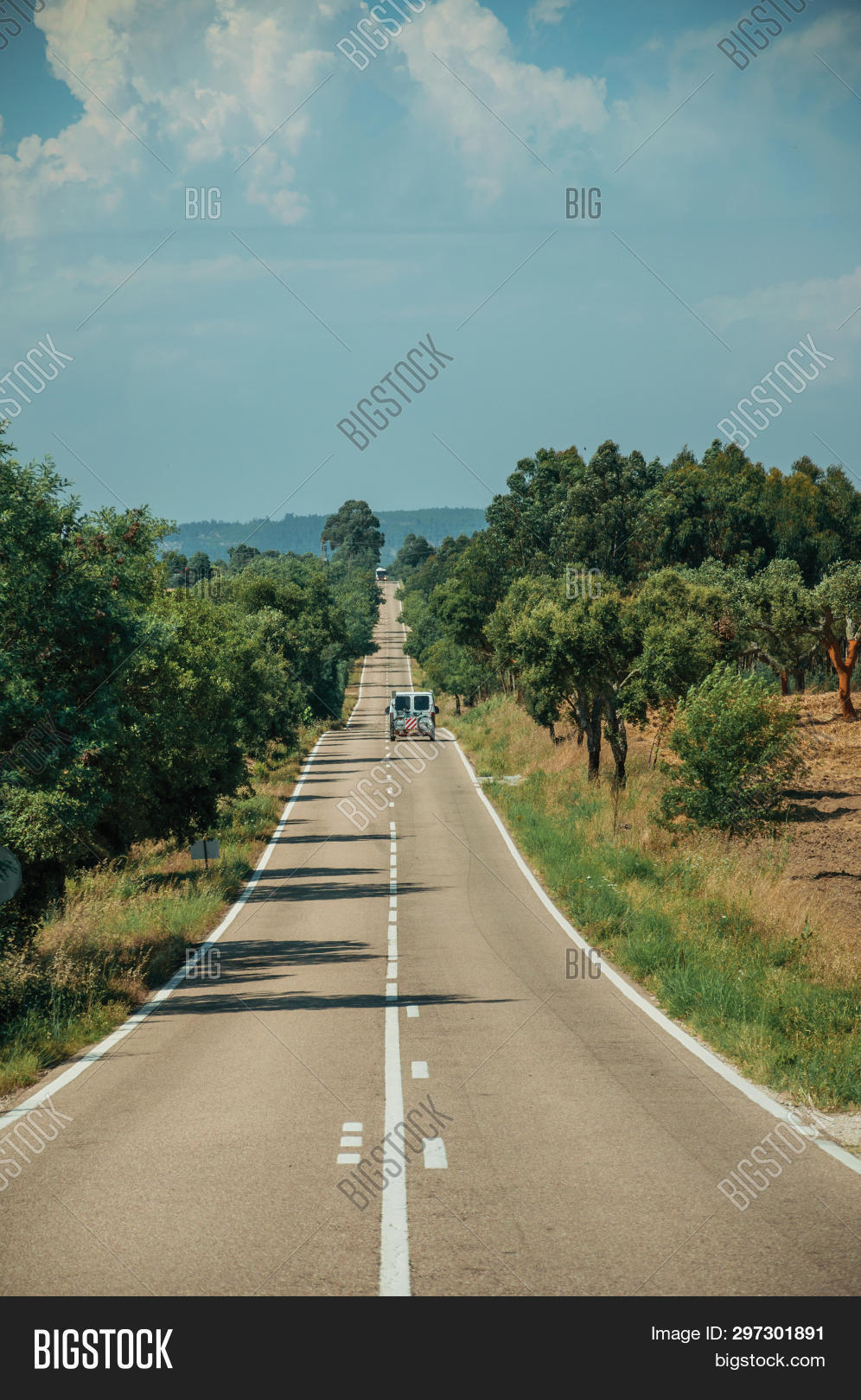 Straight Long Road Image & Photo (Free Trial) | Bigstock