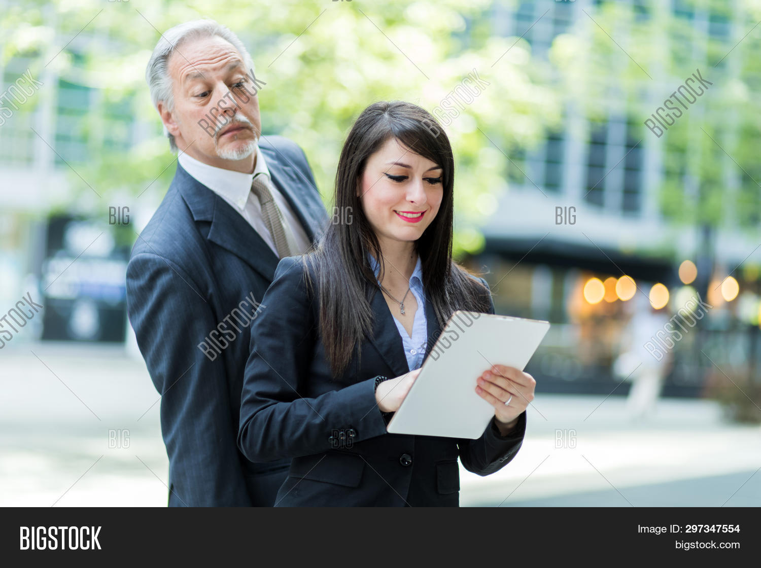 Chief Manager Spying Image & Photo (Free Trial) | Bigstock