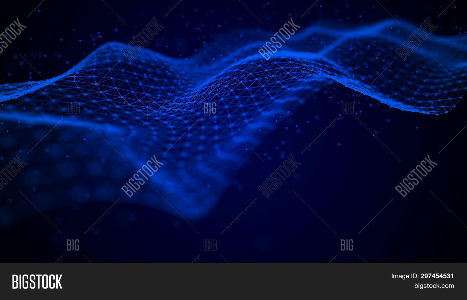 Wave 3d. Futuristic Image & Photo (Free Trial) | Bigstock