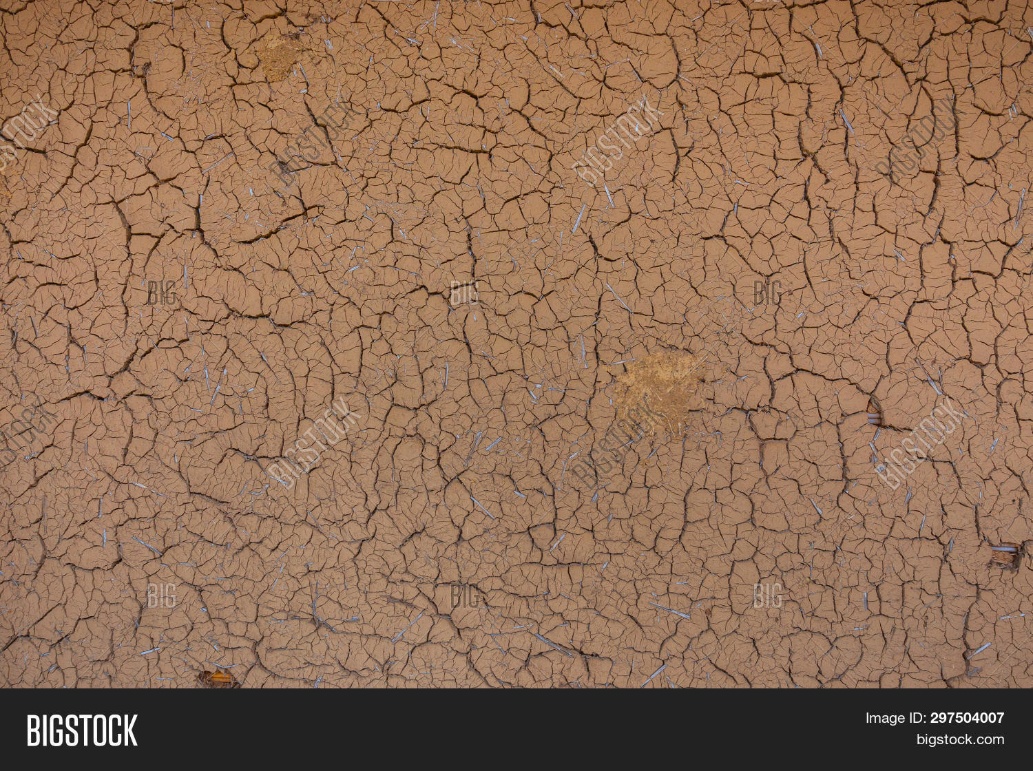 Cracks On Clay Wall Image & Photo (Free Trial) | Bigstock