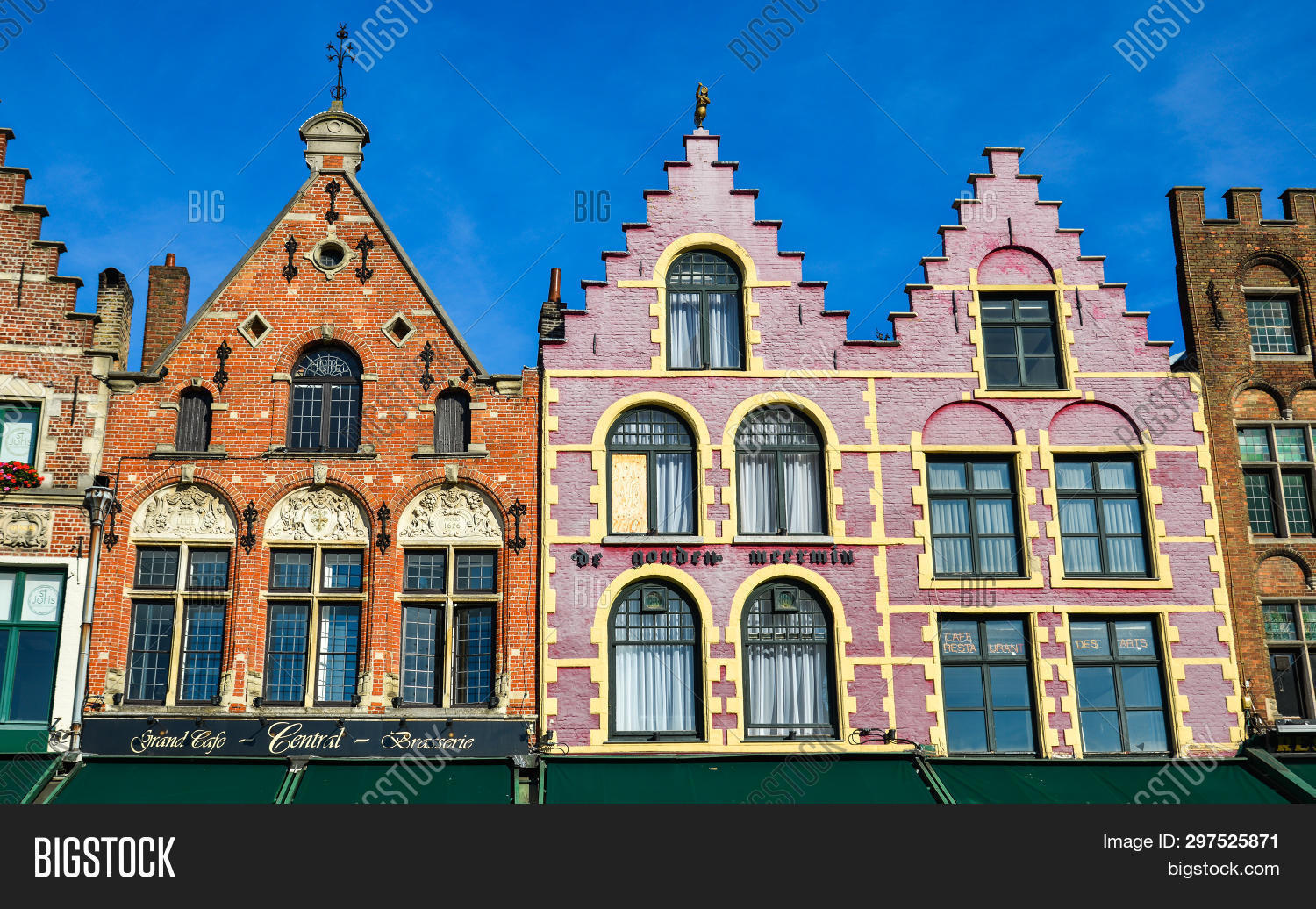 Old Buildings Bruges, Image & Photo (Free Trial) | Bigstock