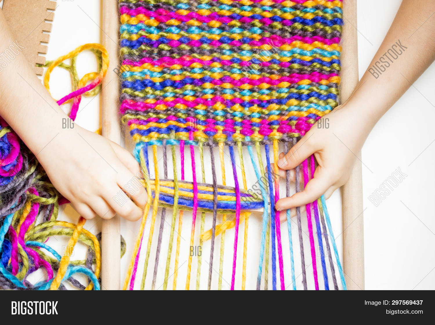 Weaving. Hands Little Image & Photo (Free Trial) | Bigstock