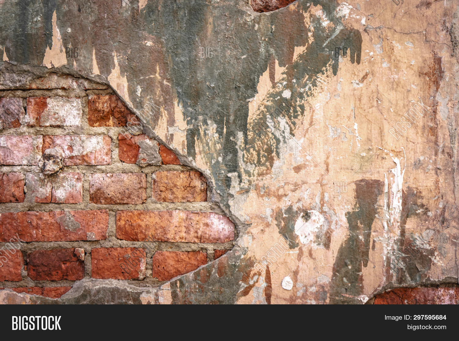 Empty Old Brick Wall Image & Photo (Free Trial) | Bigstock