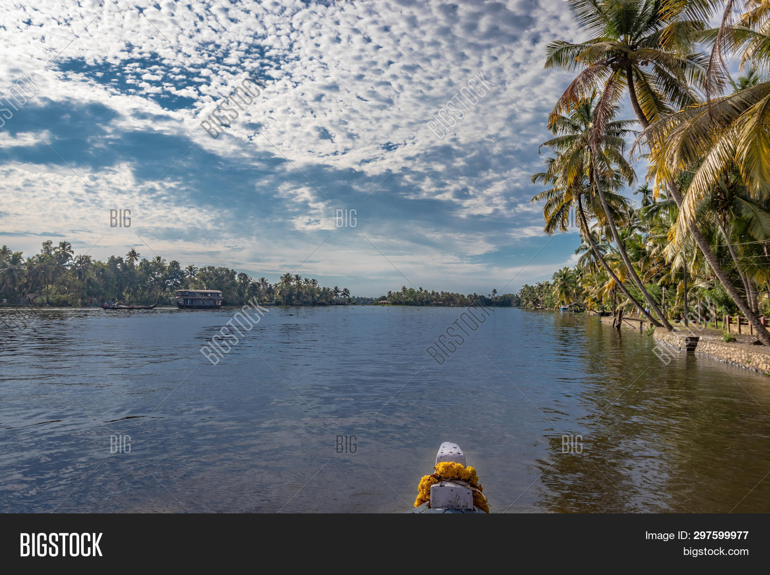 Sea Backwater Alleppey Image & Photo (Free Trial) | Bigstock