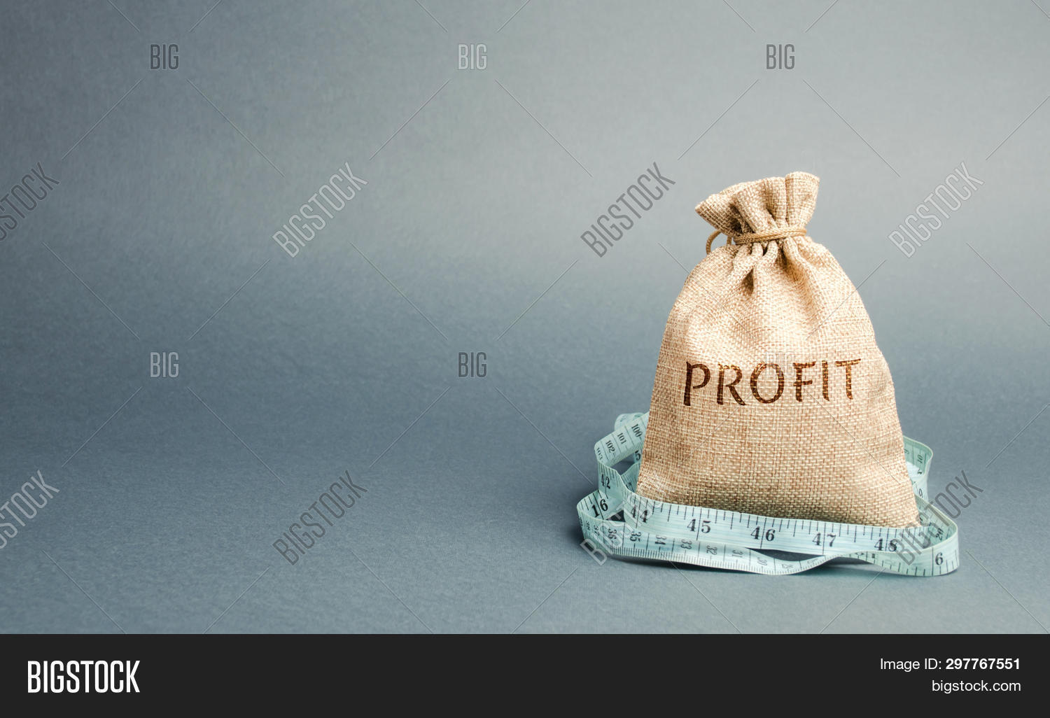 Money Bag Word Profit Image & Photo (Free Trial) | Bigstock
