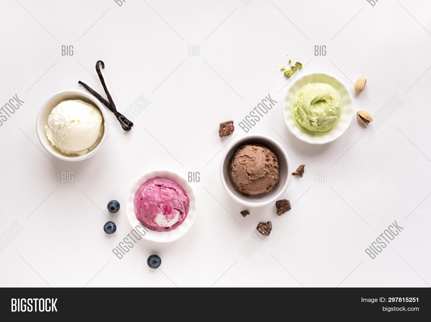 Ice Cream Assortment Image & Photo (Free Trial) | Bigstock