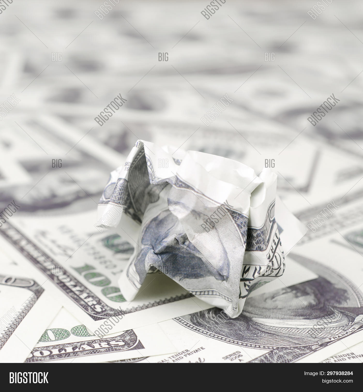 Crumpled Dollar Bill Image & Photo (Free Trial) | Bigstock